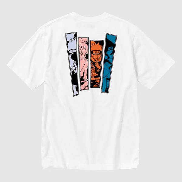 Naruto T-Shirt -– Iconic Design Featuring Naruto Uzumaki and Elements ...