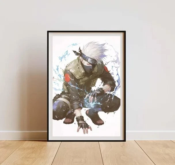 Naruto - The Famous Character Kakashi Hatake 1 NO FRAMED POSTER Home ...