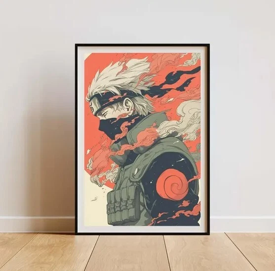 Naruto - The Famous Character Kakashi Hatake 2 NO FRAMED POSTER Home ...