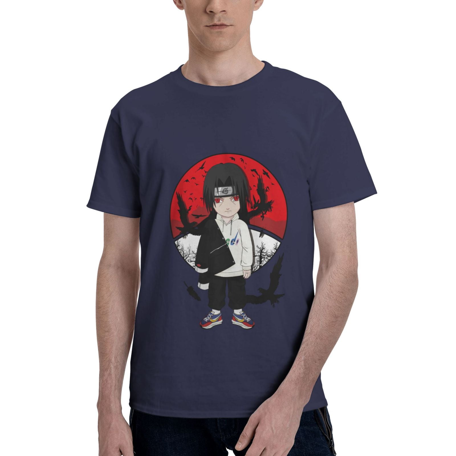 Naruto Uchiha Itachi Cool Trendy Tshirt - Walmart.com