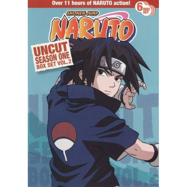 Naruto Uncut Season 1 Vol 2 Box Set [DVD] - Walmart Business Supplies