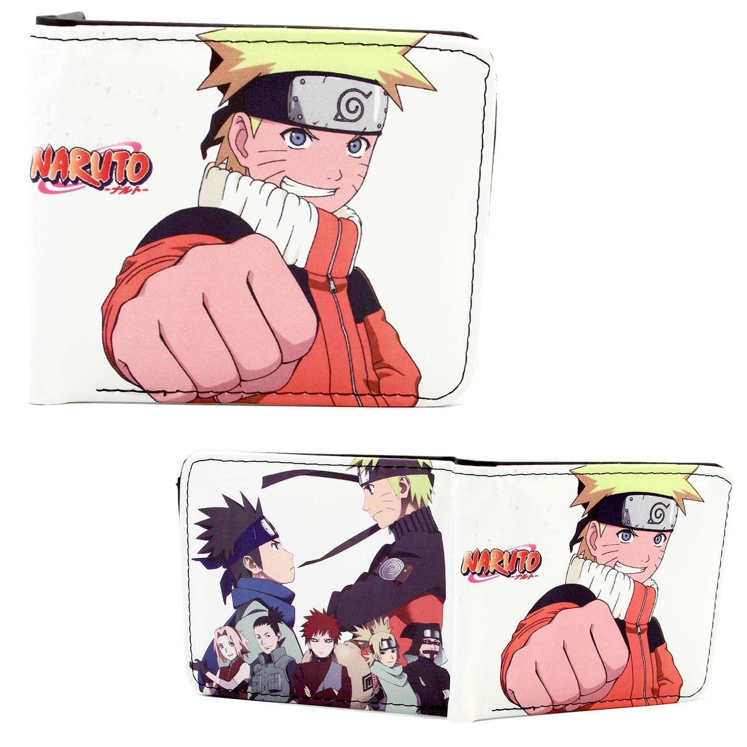 Naruto Uzumaki Fist - Naruto 4x5" Bi-Fold Wallet - Walmart.com
