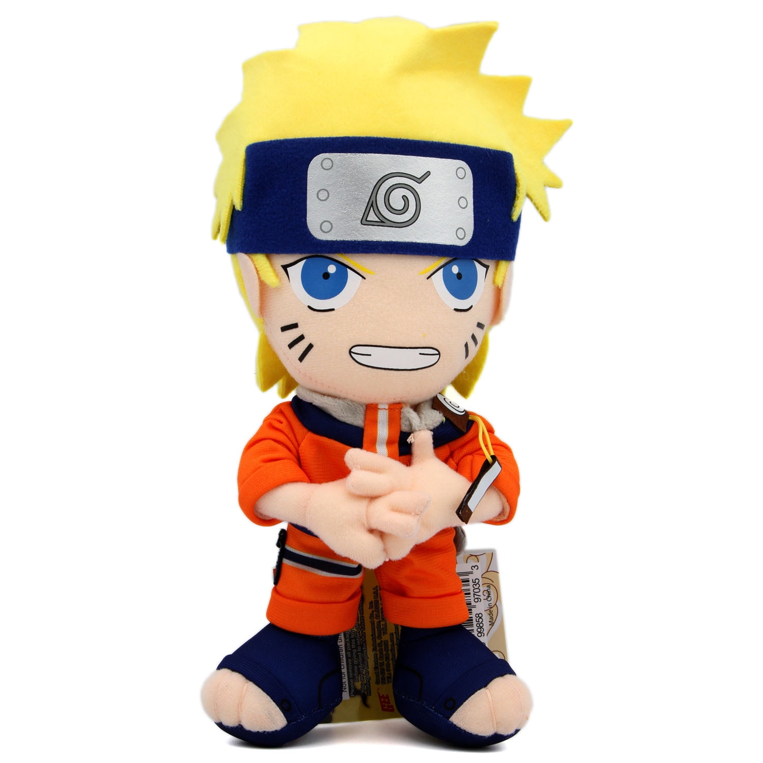 Naruto Uzumaki - Naruto 9" Plush (Great Eastern) 7035 - Walmart.com