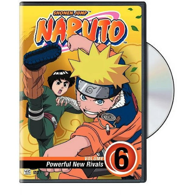 Naruto Volume 6: Powerful New Rivals (DVD) - Walmart.com