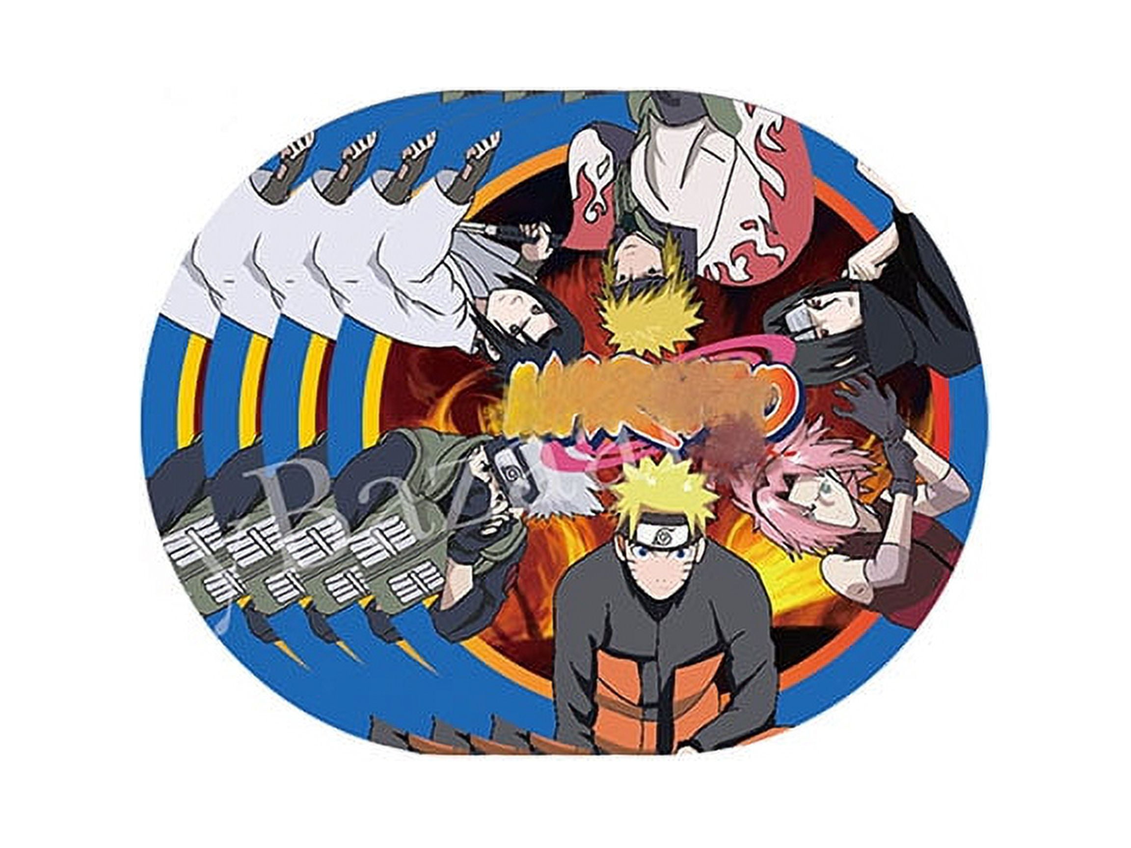 Naruto birthday decorations anime plate 8pcs, - Walmart.com