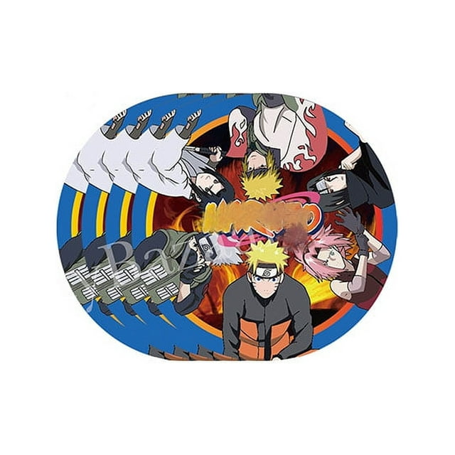 Naruto birthday decorations anime plate 8pcs, - Walmart.com