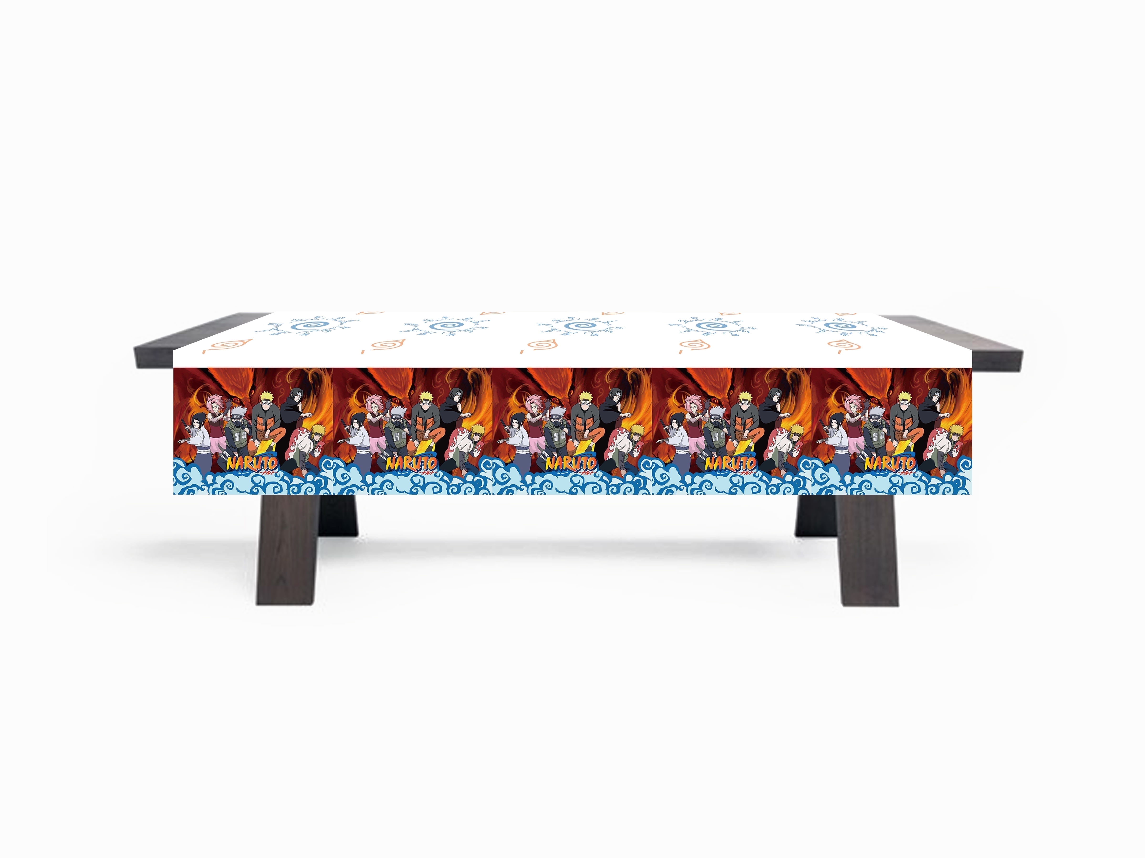 Naruto Theme Kids Birthday Tablecloth - Ninja Anime Party Decorations ...