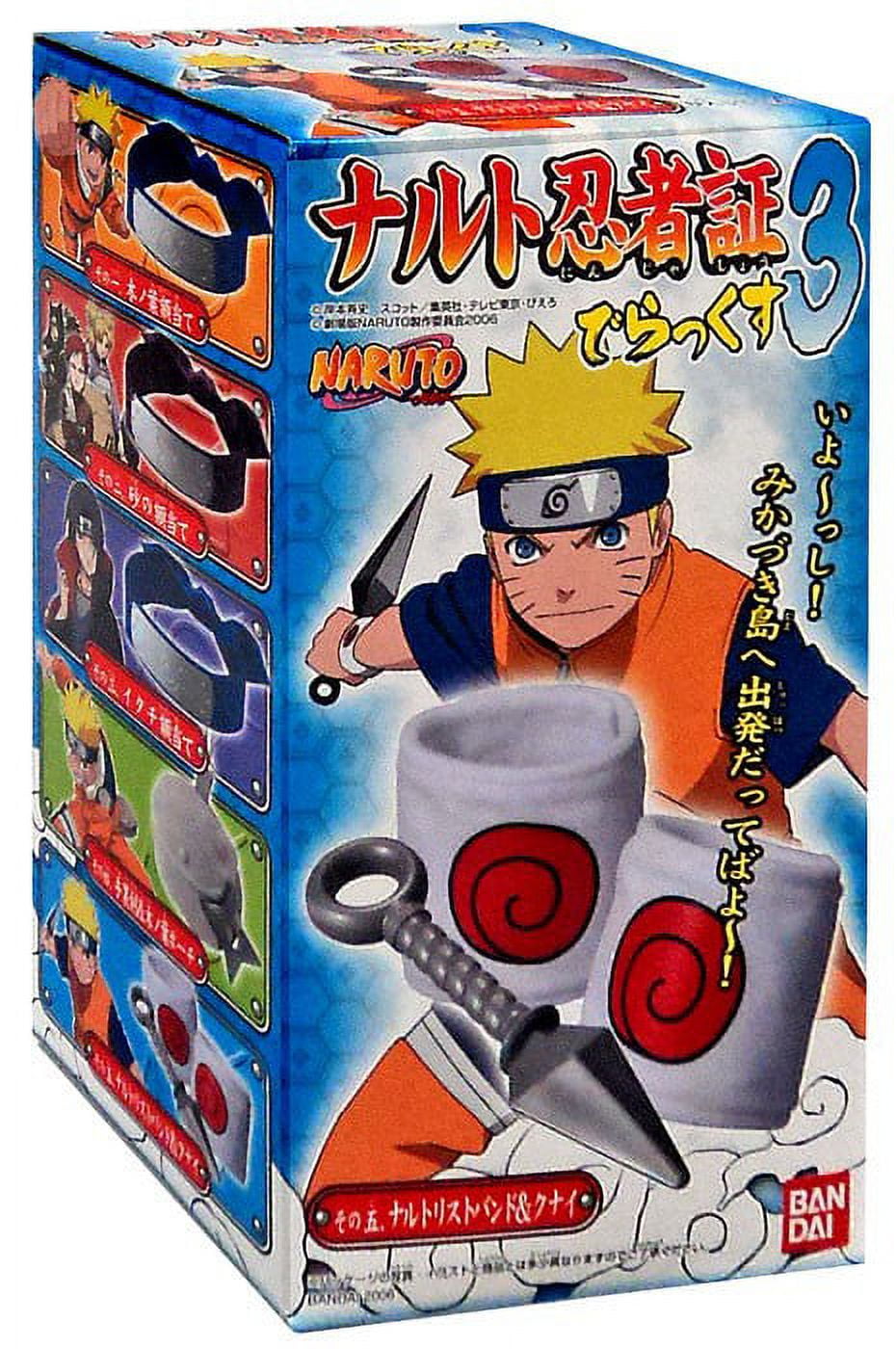 Bandai by Naruto Kuntai Throwing Dagger Wristbands, Black - Walmart.com