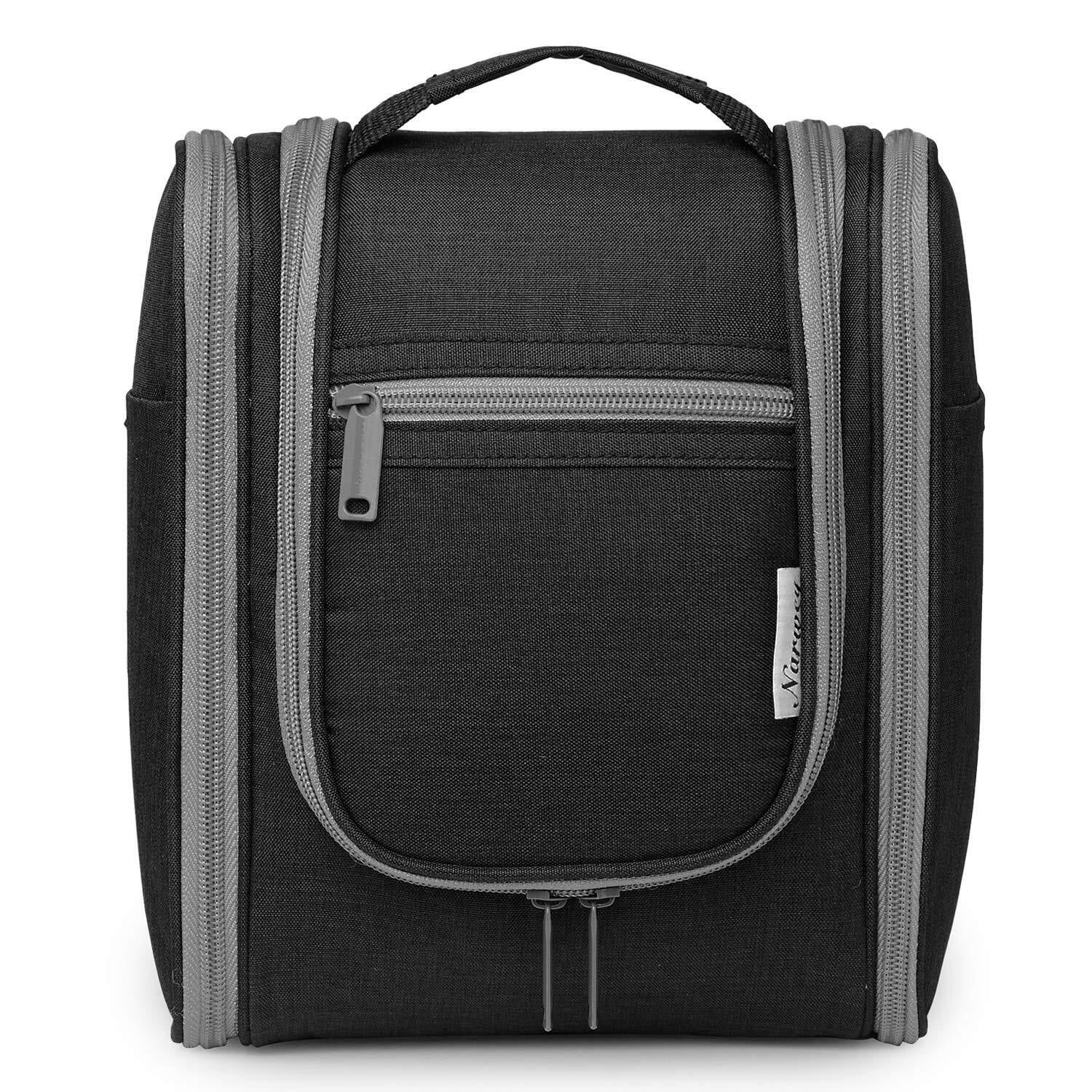 Narwey Hanging Toiletry Bag with Hook Makeup Cosmetic Organizer with ...