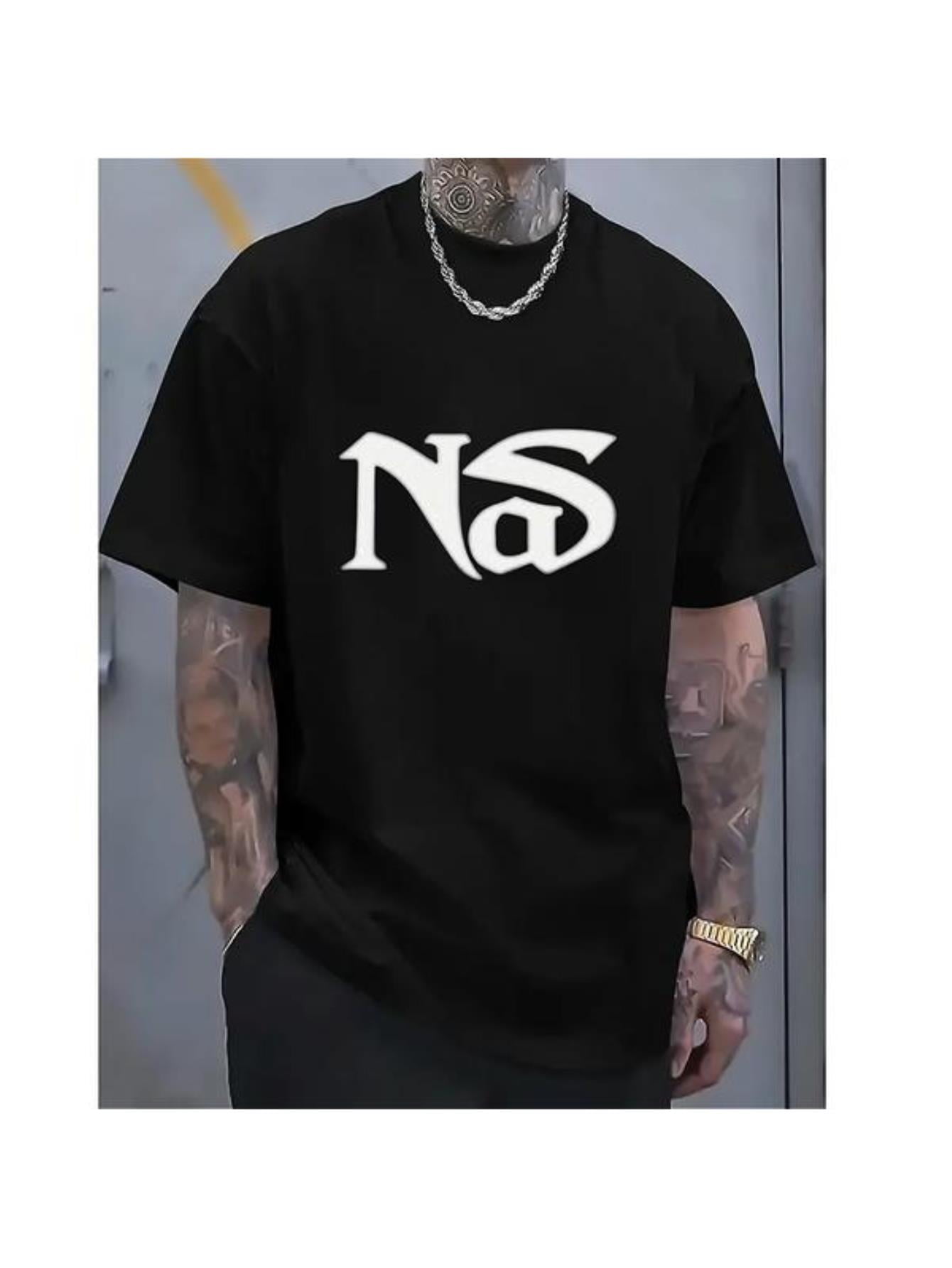 Nas Hip Hop Rap Music T-Shirt Tee For Adult, Men, Women, Teen, Teenager ...