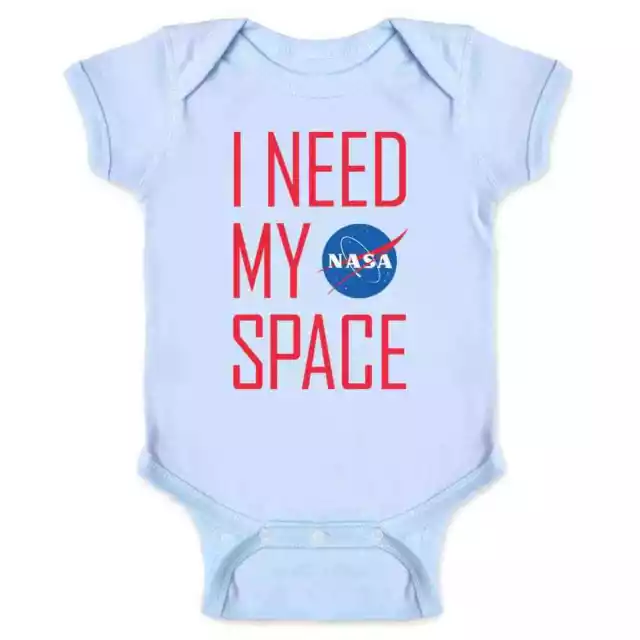 Nasa Approved I Need My Space Meatball Logo Funny Baby Bodysuit Cute ...