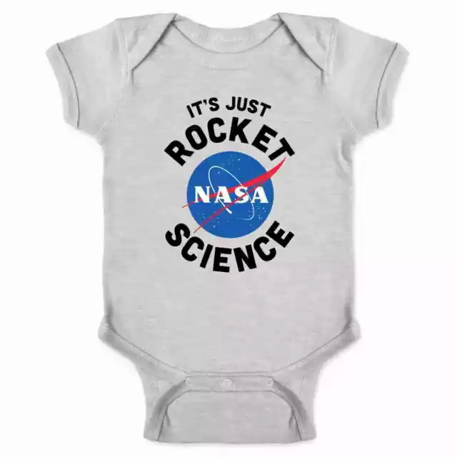 Nasa Approved Its Just Rocket Science Funny Baby Bodysuit Cute Baby ...