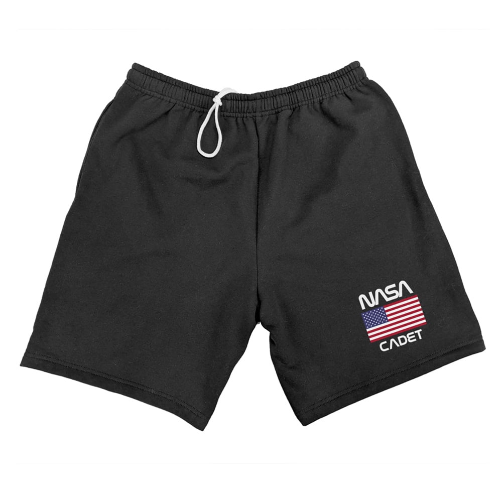 Nasa Cadet American Flag Mens Sweat Shorts - Walmart.com