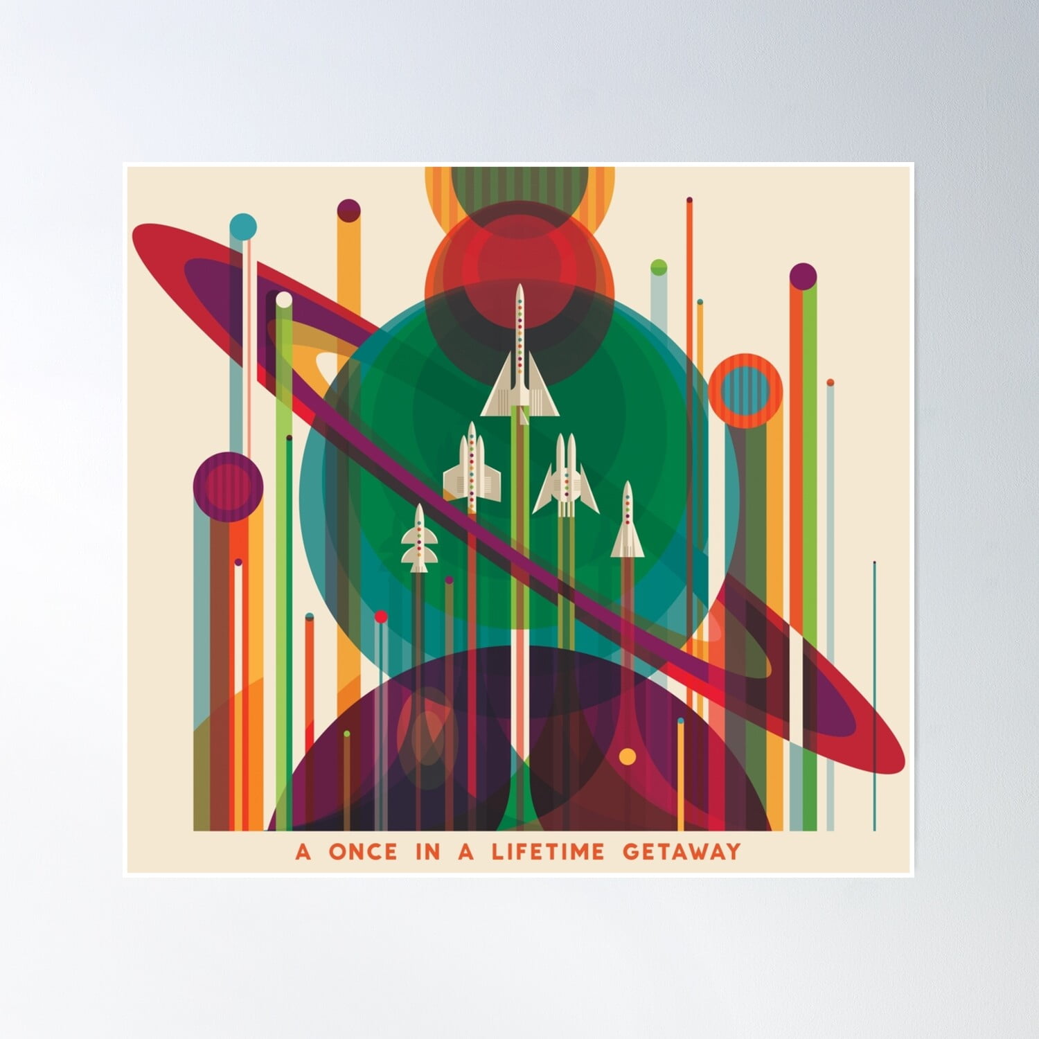 Nasa Jpl Space Tourism: A Once In A Lifetime Getaway Poster Wall Art ...