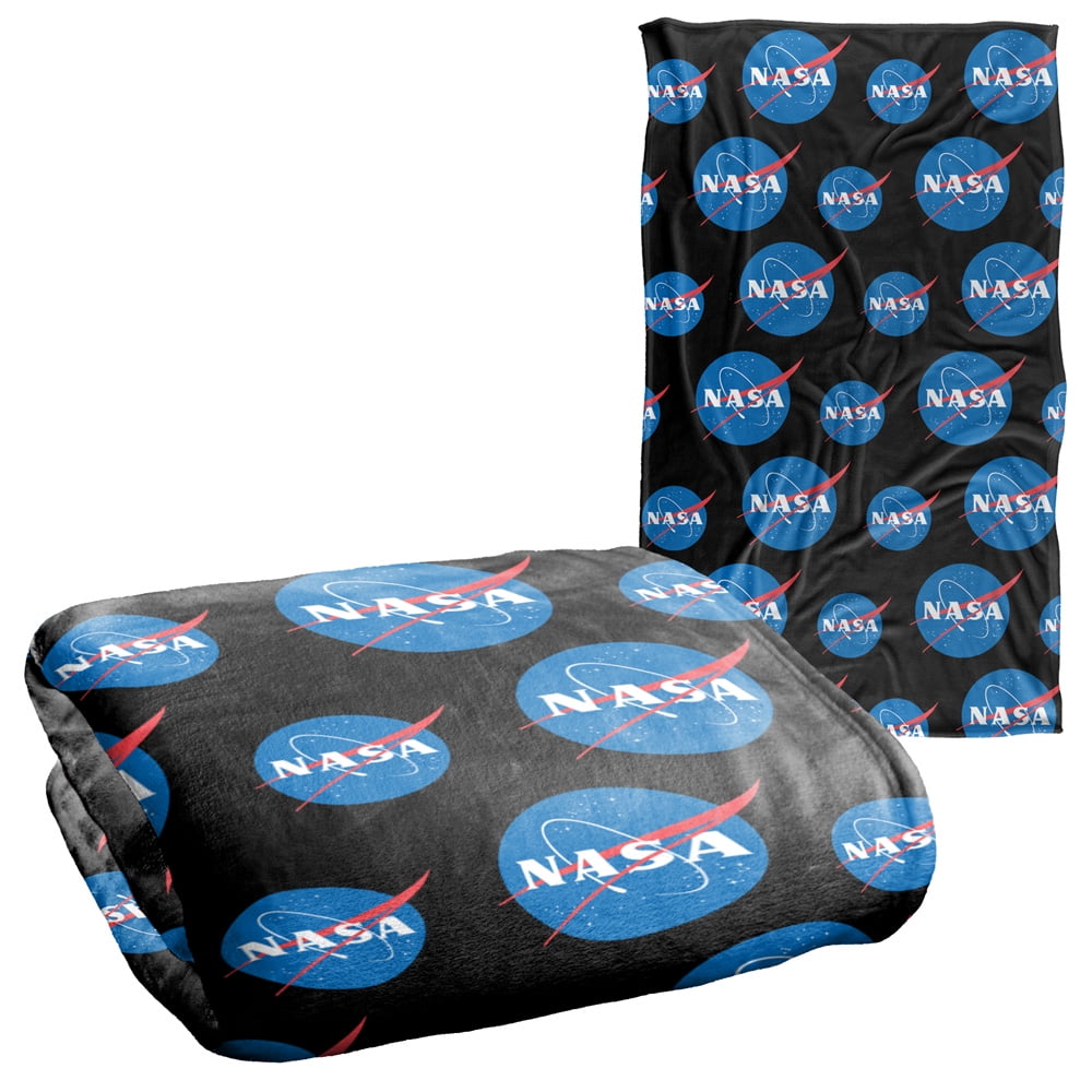Nasa Meatball Logo Pattern Silky Touch Super Soft Throw Blanket 36" x ...