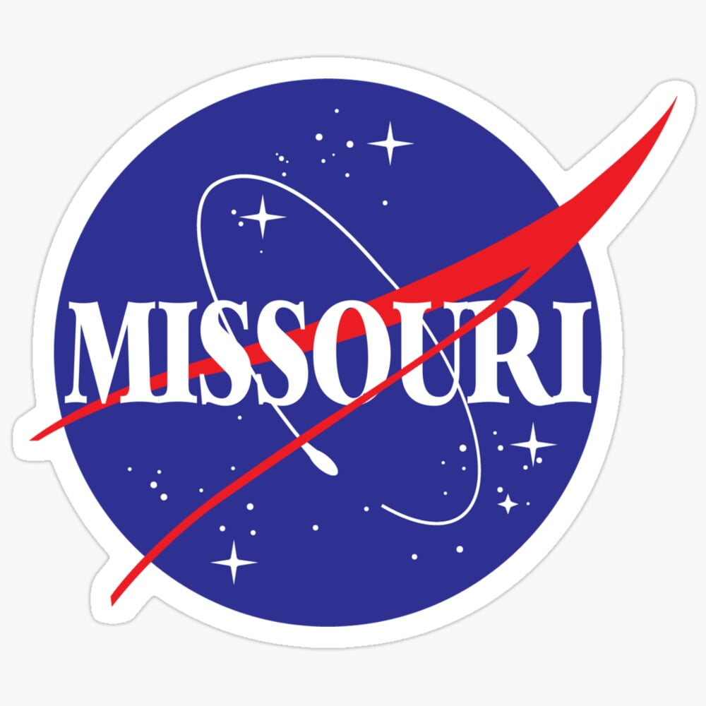 Nasa Missouri Sticker Phone Decal Water Bottle Stickers Car Decals ...