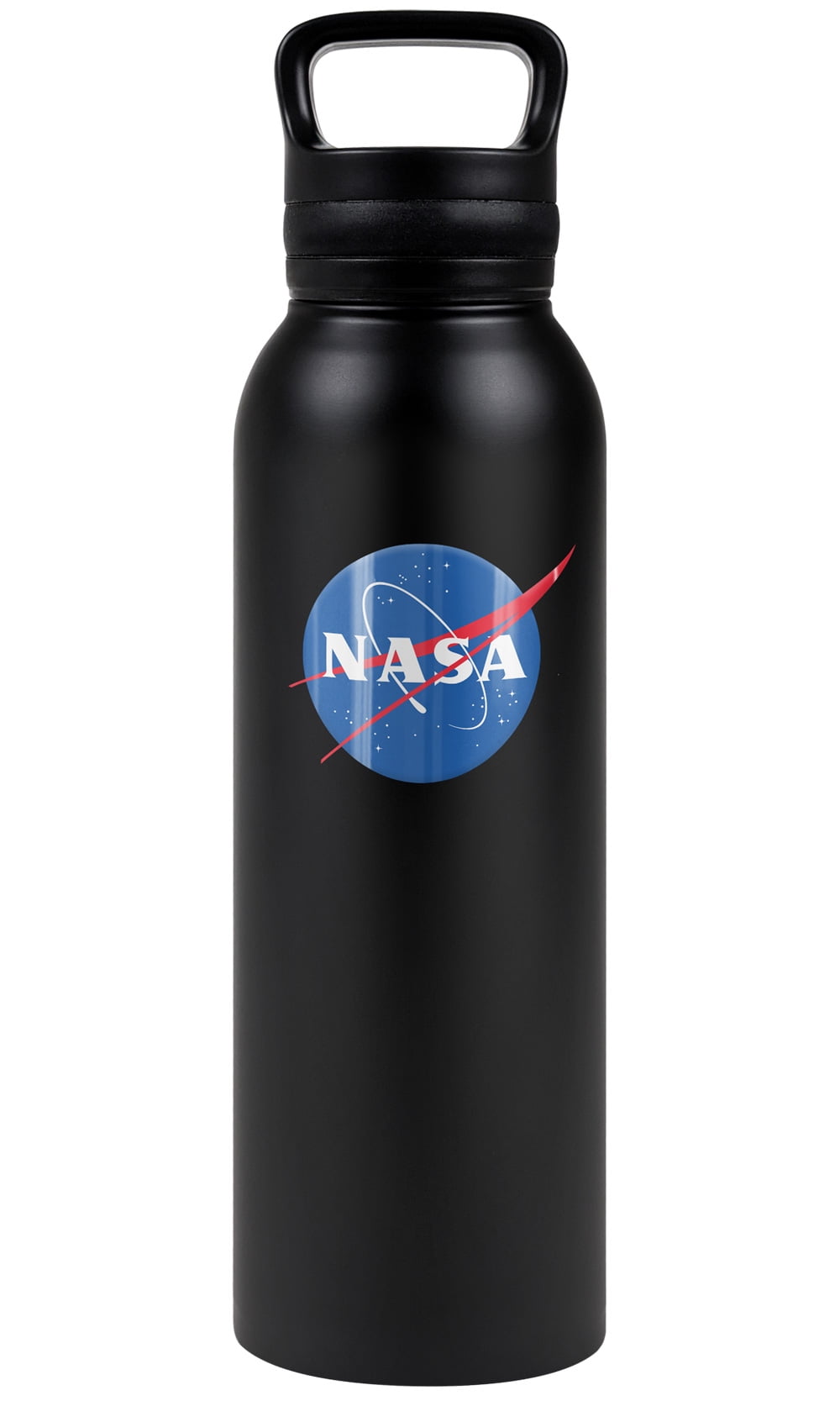 Nasa Official Meatball Logo 24 oz Insulated Canteen Water Bottle, Leak ...
