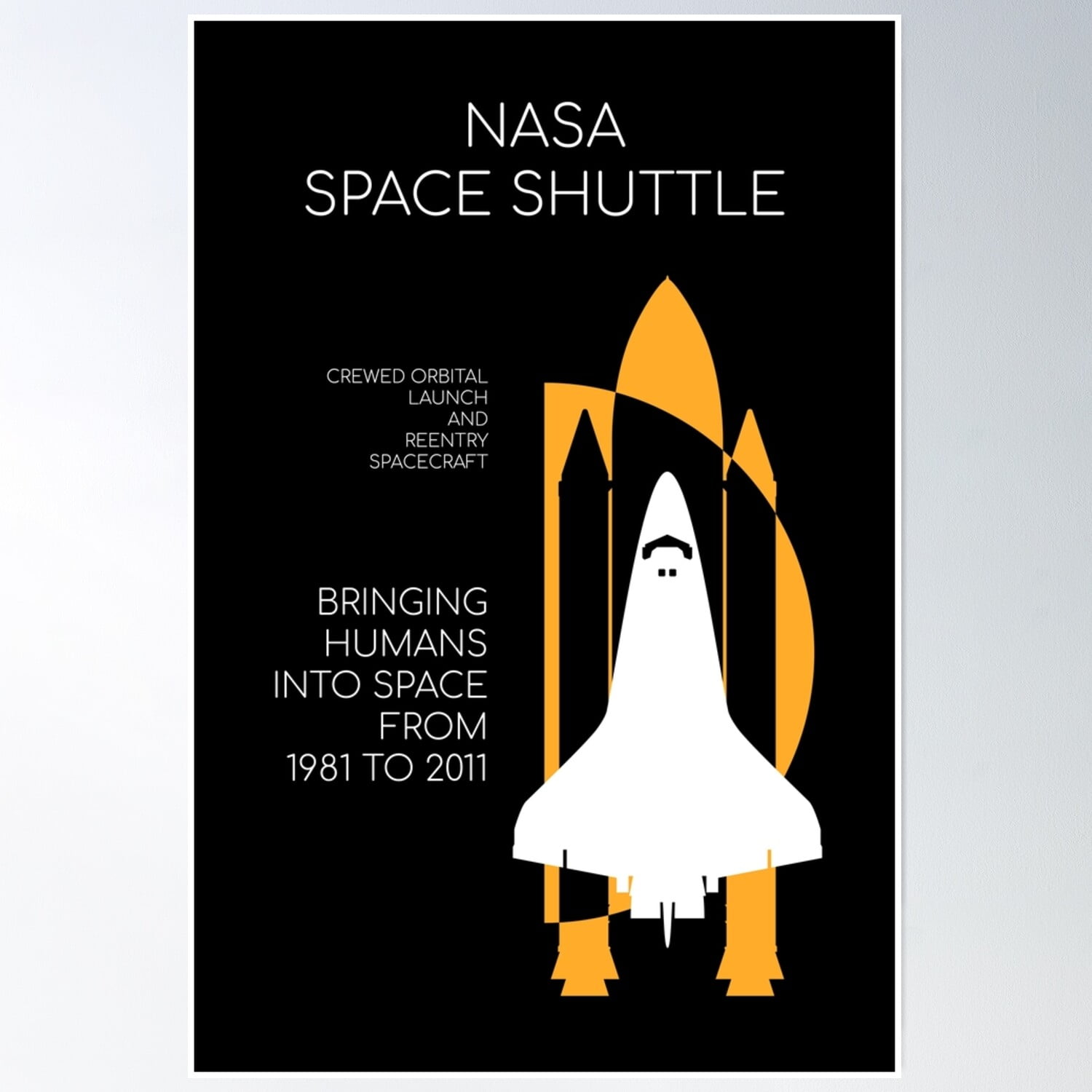 Nasa Space Shuttle. Bringing Humans Into Space From 1981 To 2011 (Pop ...
