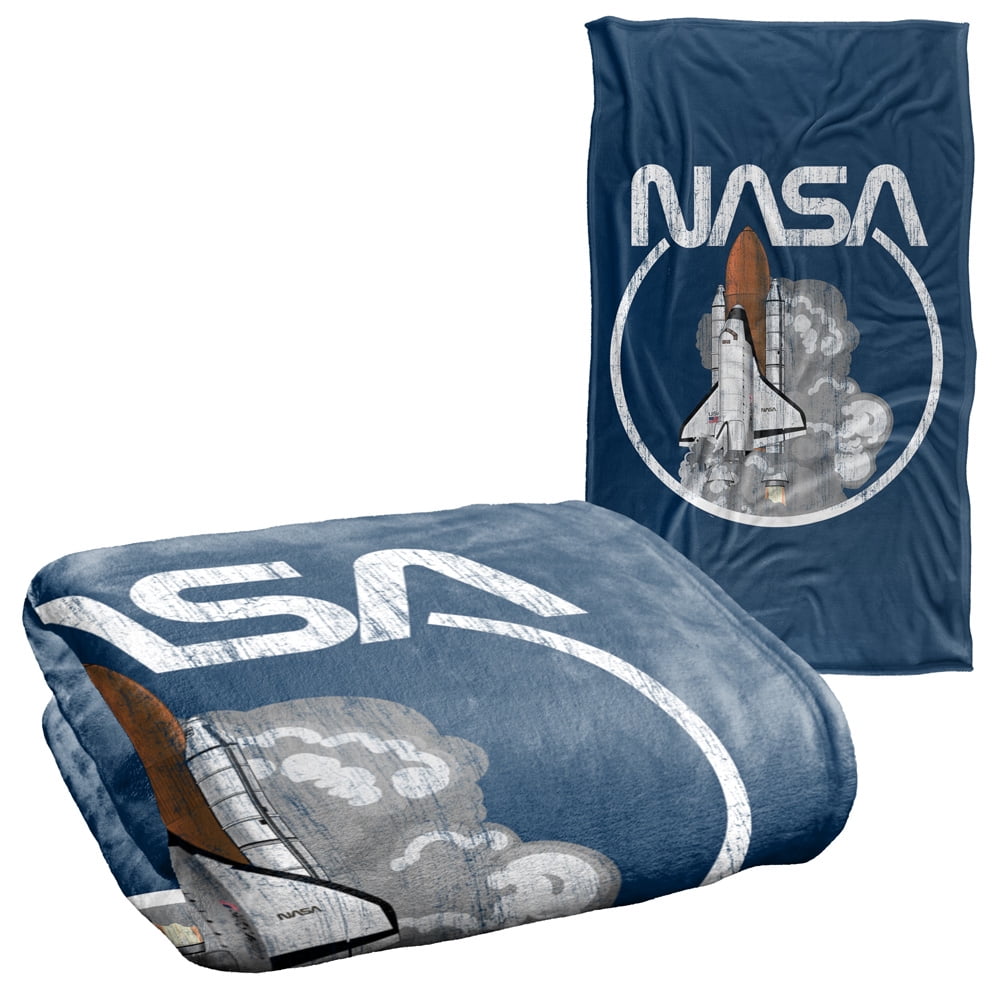 Nasa Space Shuttle Silky Touch Super Soft Throw Blanket 36" x 58 ...