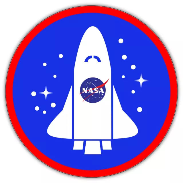 Nasa Spaceship Rocket Space Truck Laptop Decal Vinyl Phone Decal Water ...