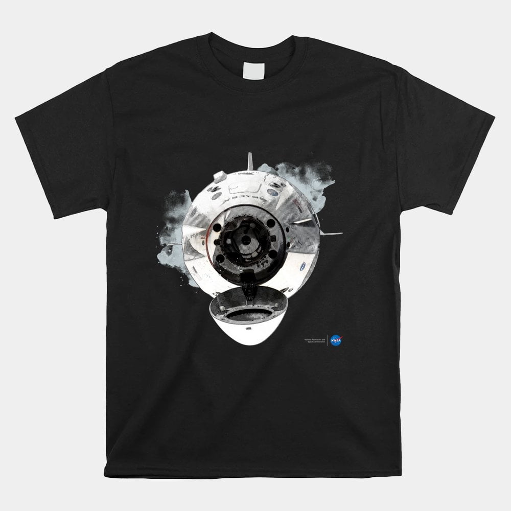Nasa Spacex Dragon Capsule Docking Shirt - Walmart.com