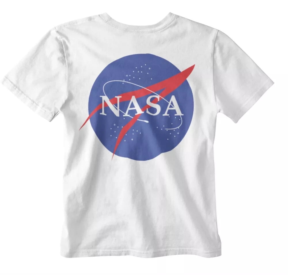 Nasa T-Shirt logo space flight moon landings fake flat earth apollo ...