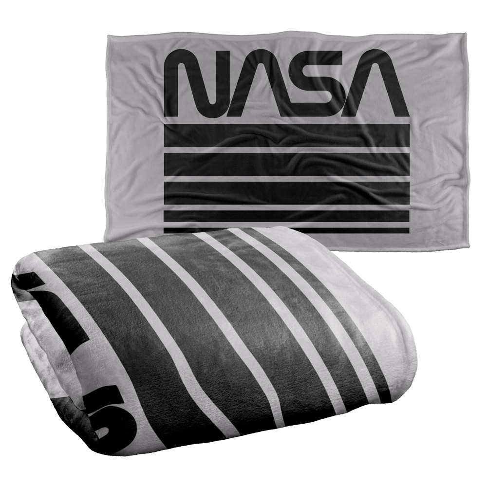 Nasa Worm Logo Stripes Silky Touch Super Soft Throw Blanket 36" x 58 ...