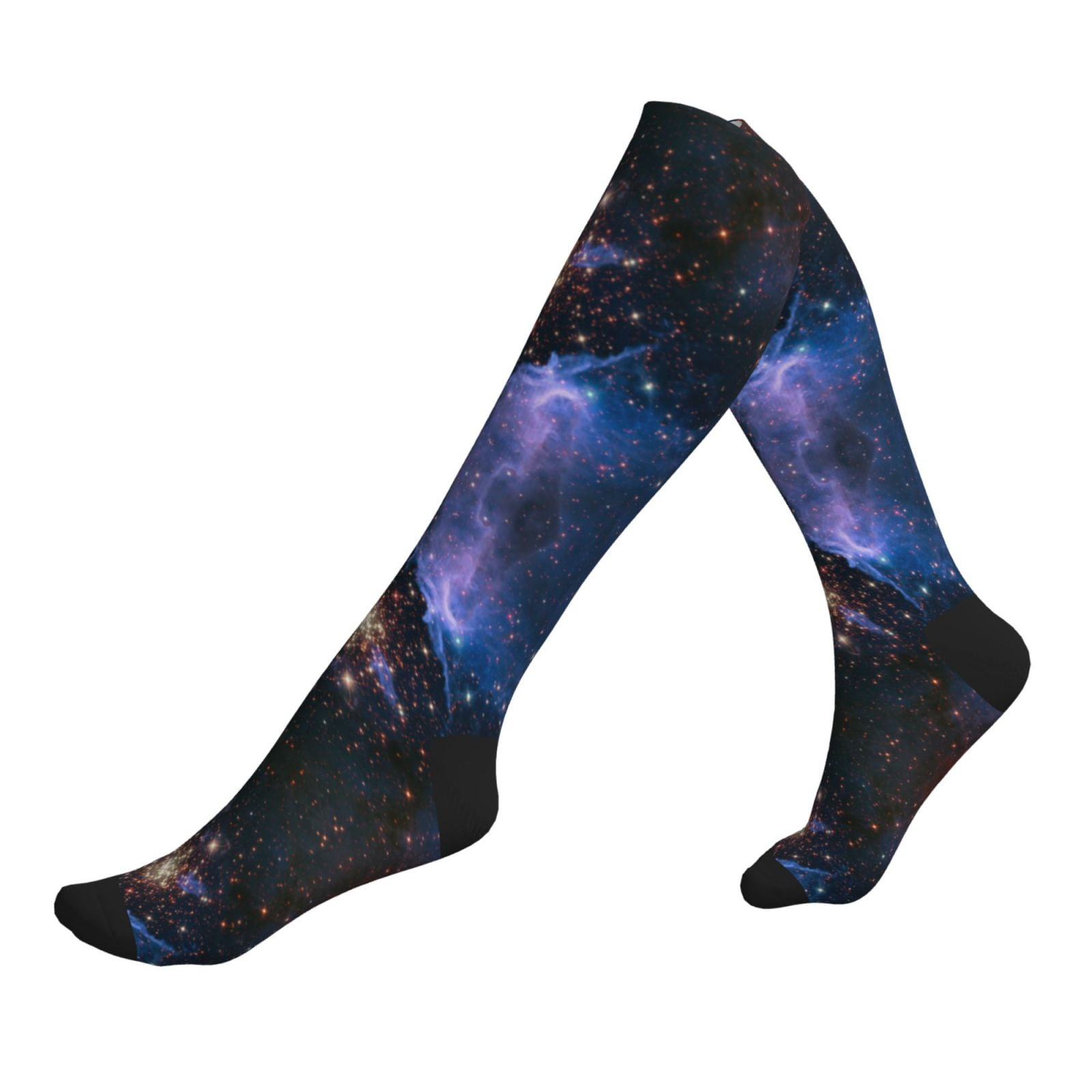 Nasa Zodiac Signs Compression Socks For Women Men For Medical Running ...