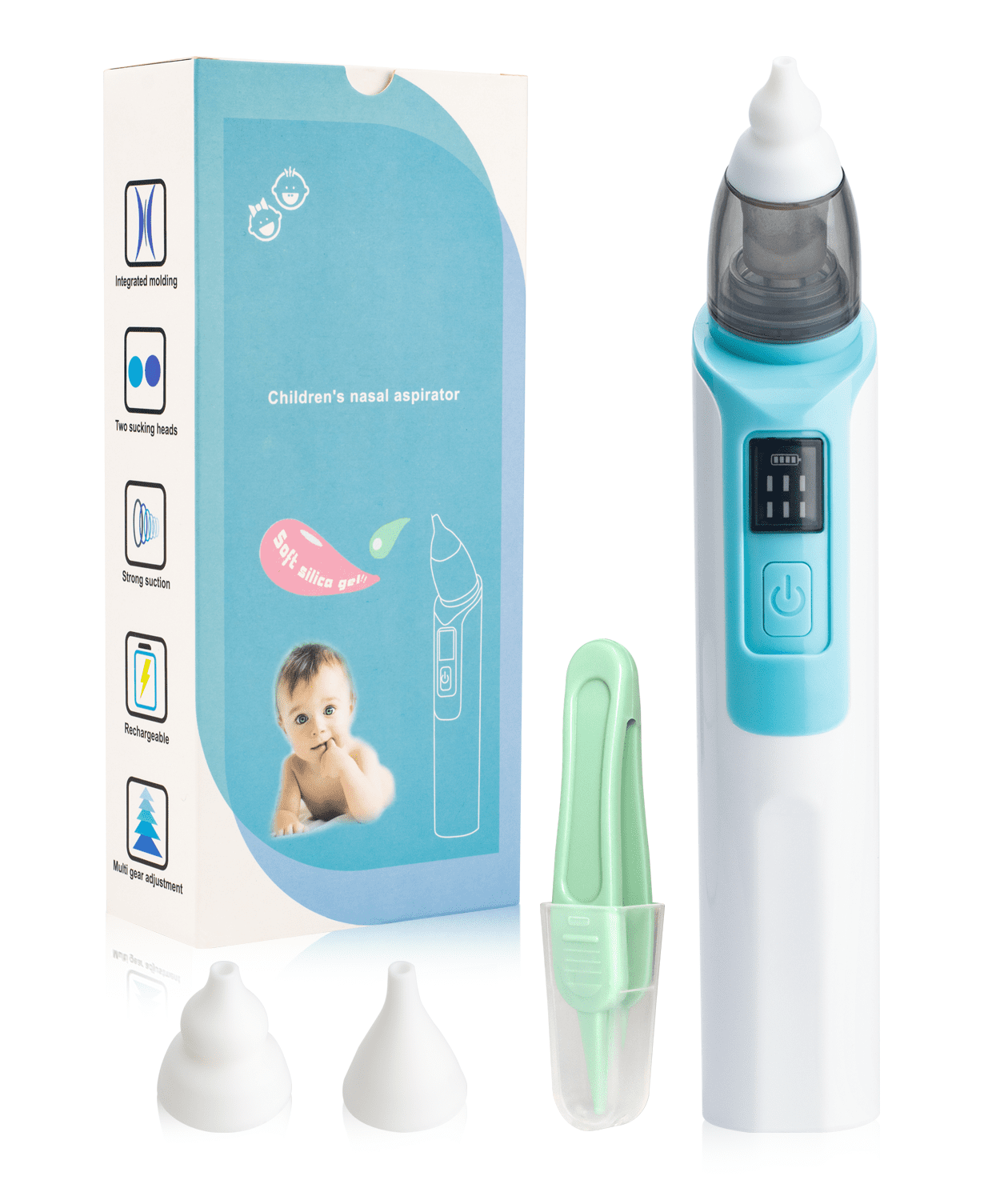 Nasal Aspirator for Baby Electric Nose Aspirator for Toddler Baby Nose ...