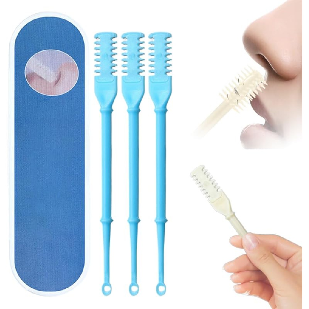 Nasal Hair Cutter, 2024 New Double Sided Nose Hair Knife Nose Manual ...