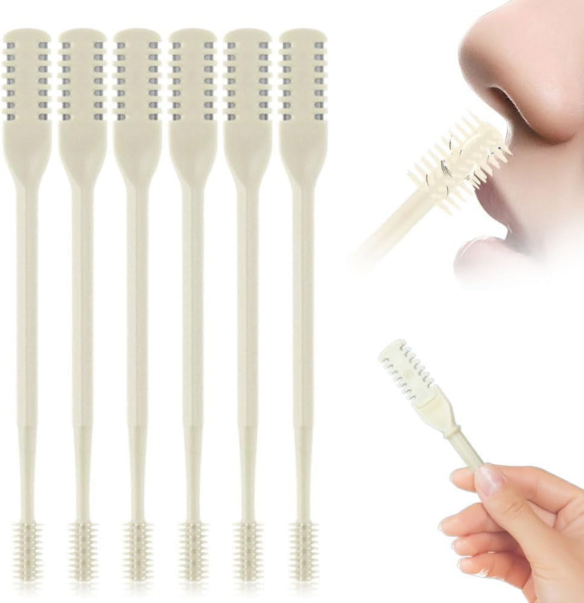 Nasal Hair Cutter,2025 Upgraded Manual 360° Rotating Nostril Hair ...