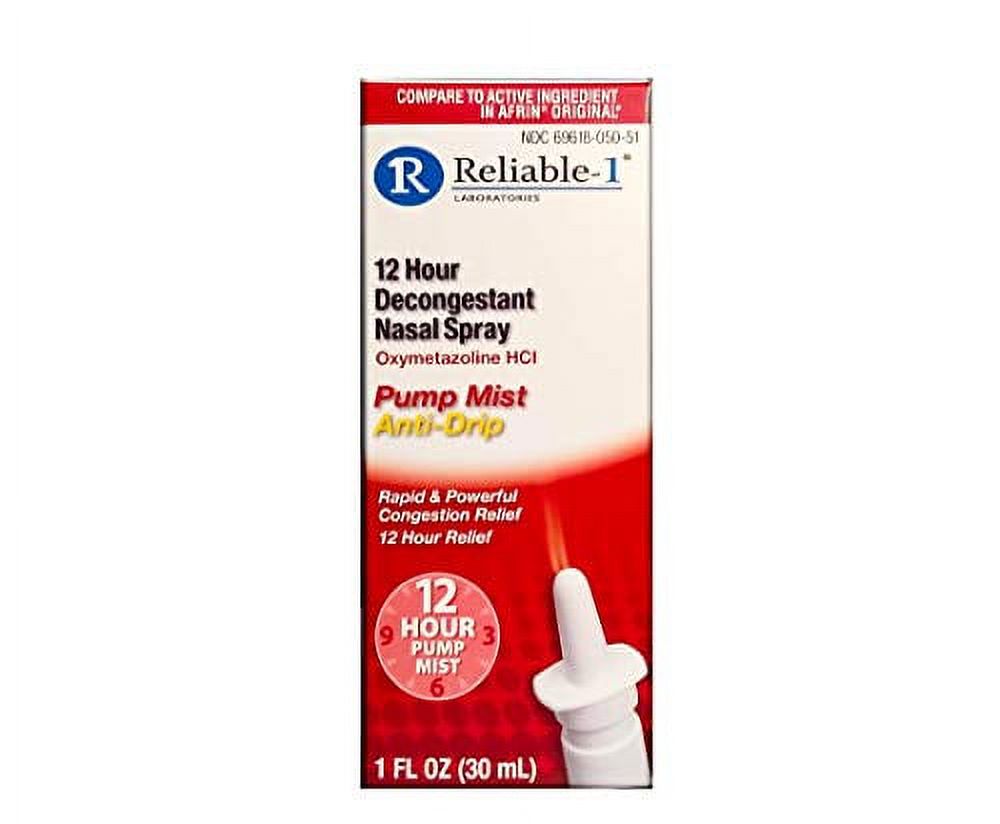 Nasal Spray by Reliable 1 Laboratories | 12 Hour Relief Nasal ...