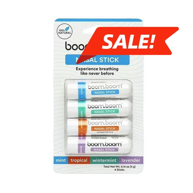 Nasal Stick, Enhances Breathing and Boosts Focus, Portable Vapor ...