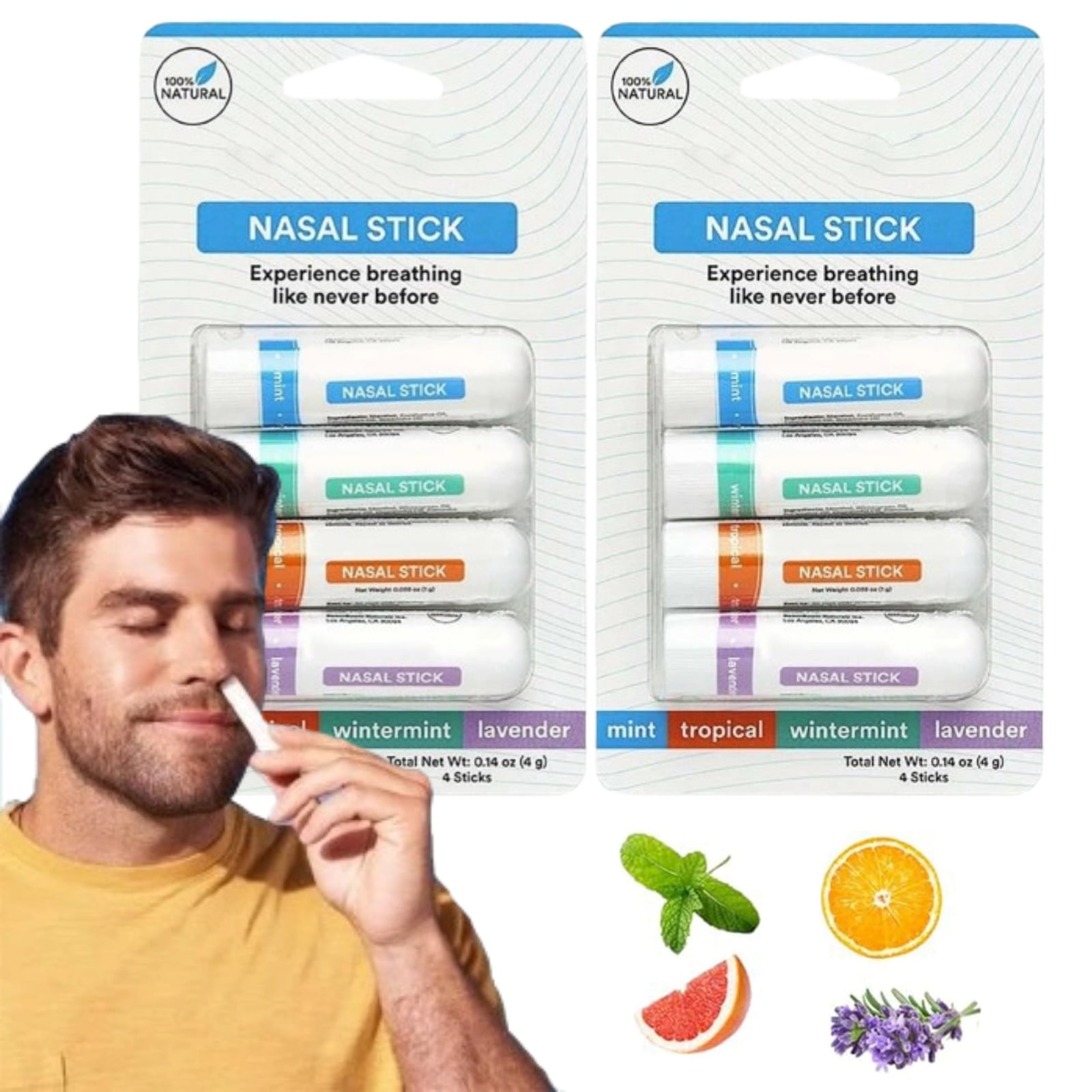 Nasal Stick, Long-Lasting Nasal Inhaler Stick, Vapor Inhaler Nasal ...
