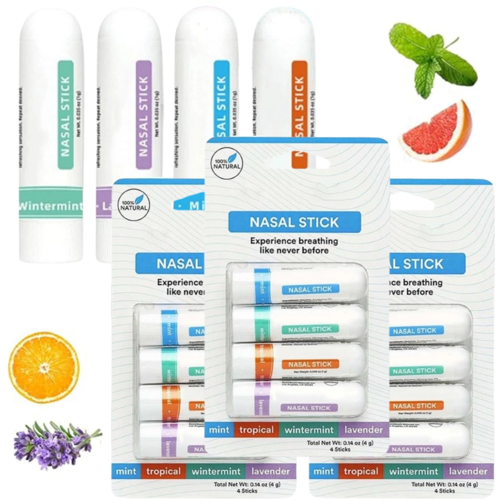 Nasal Stick, Nasal Inhaler Stick, Menthol Inhaler Nasal Stick, Vapor ...