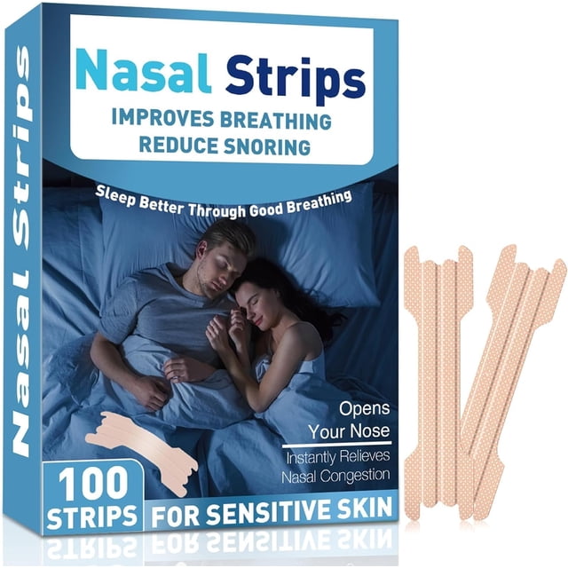Nasal Strips for Snoring, Anti Snoring Device, Improved Airflow ...