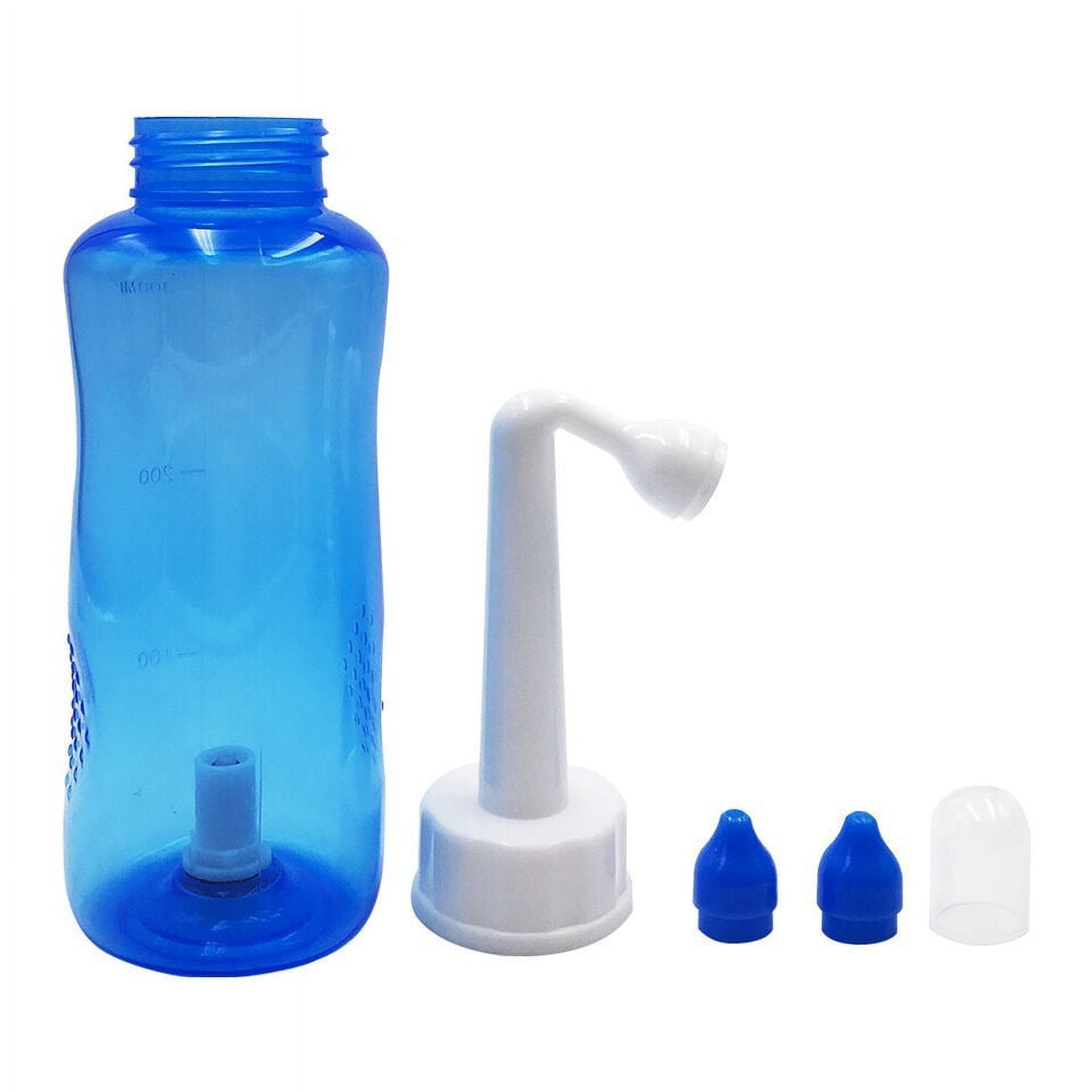 Nasal Wash Bottle 300ml Neti Pot Nose Irrigation Device for Colds ...