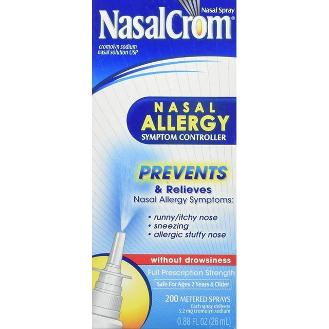 NasalCrom Allergy Relief Nasal Spray, 0.88 oz - Walmart.com