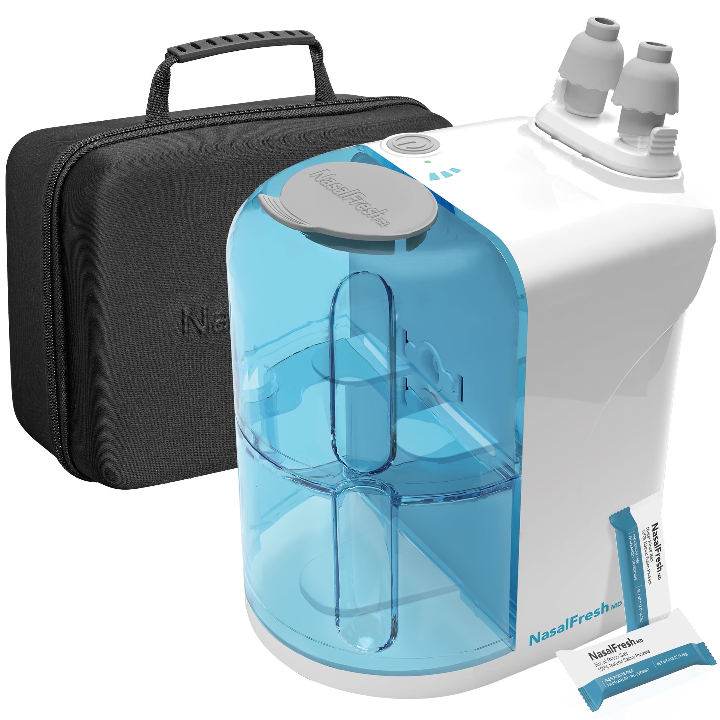 NasalFresh MD Premium Bundle Dual Powered Nasal Irrigation System for ...
