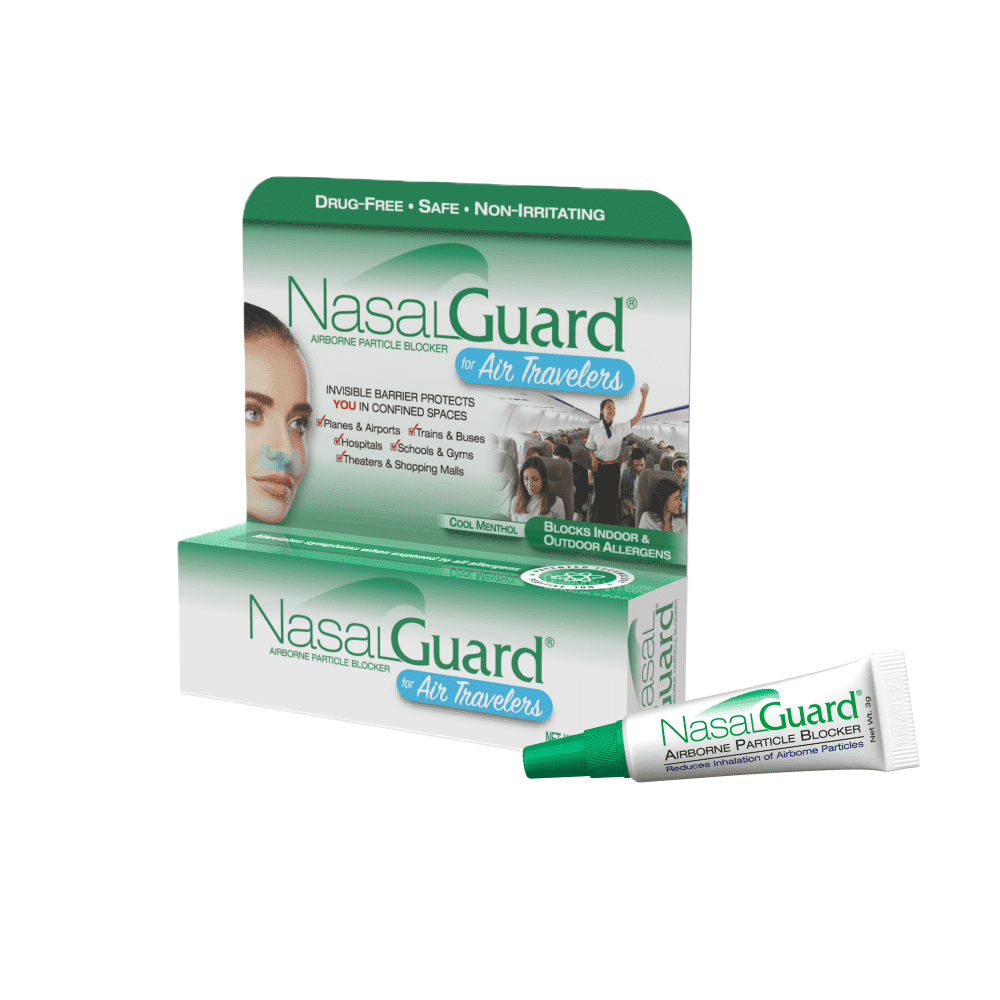 NasalGuard Airborne Particle Blocker Nasal Gel for Air Travelers - Drug ...