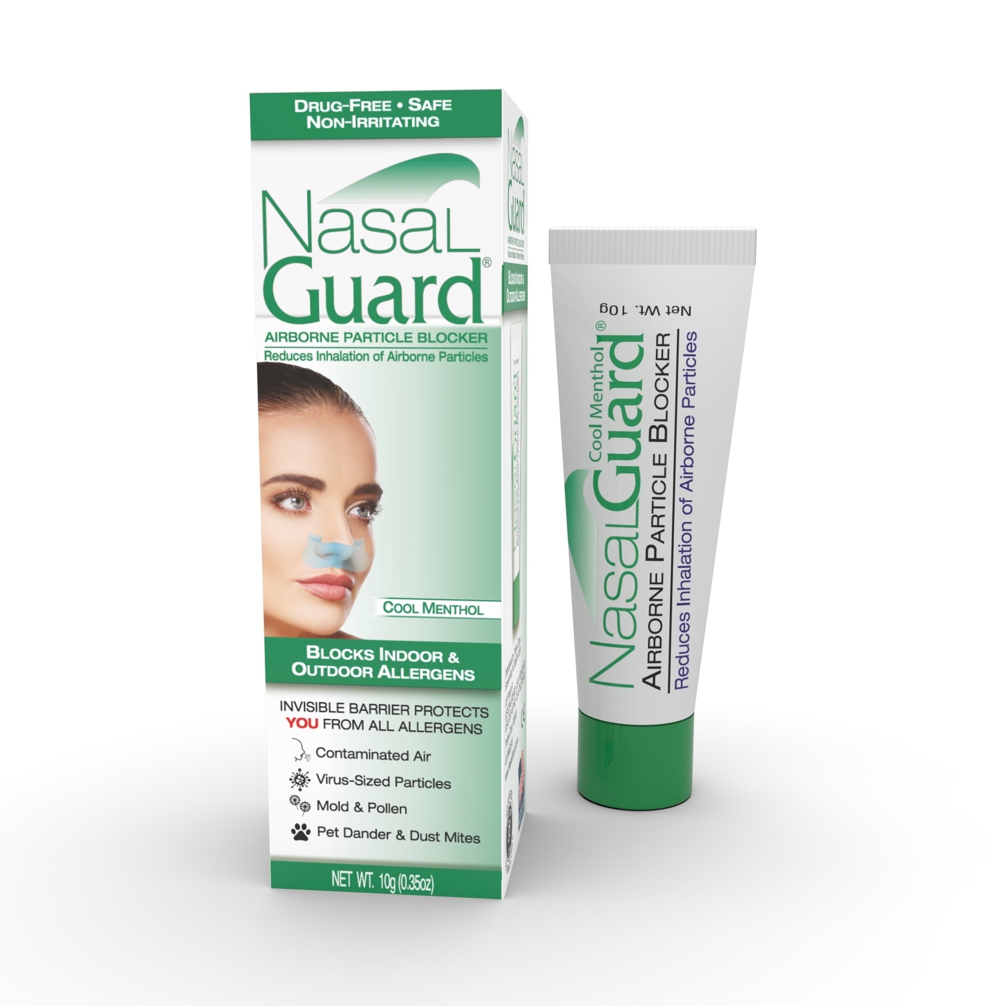 NasalGuard Airborne Particle Blocker Gel - Drug-Free Protection Against ...