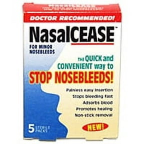 NasalCease First Aid for Cuts & Nosebleeds, 5 Count HSA/FSA Eligible ...