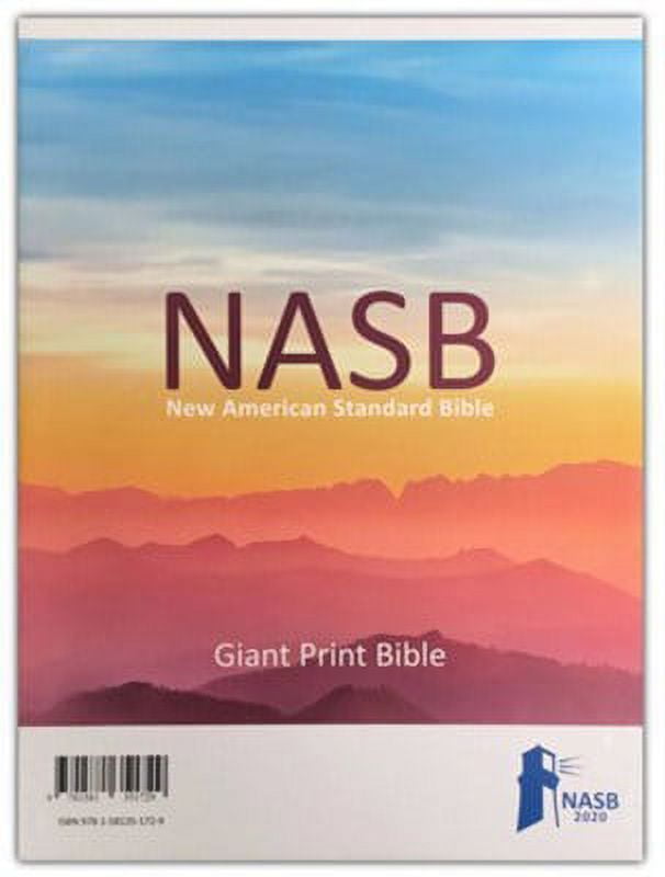 Nasb 2020 Giant-Print Text Bible---Soft Leather-Look, Brown (Indexed ...