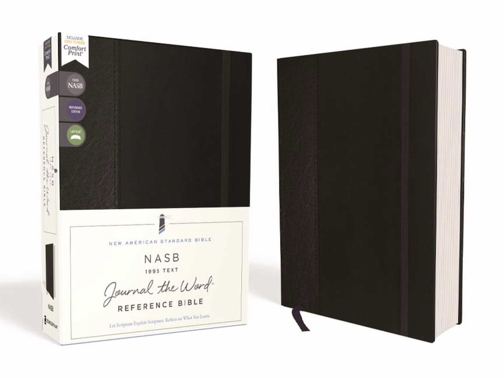 Nasb, Journal the Word Reference Bible, Hardcover, Black, Elastic ...