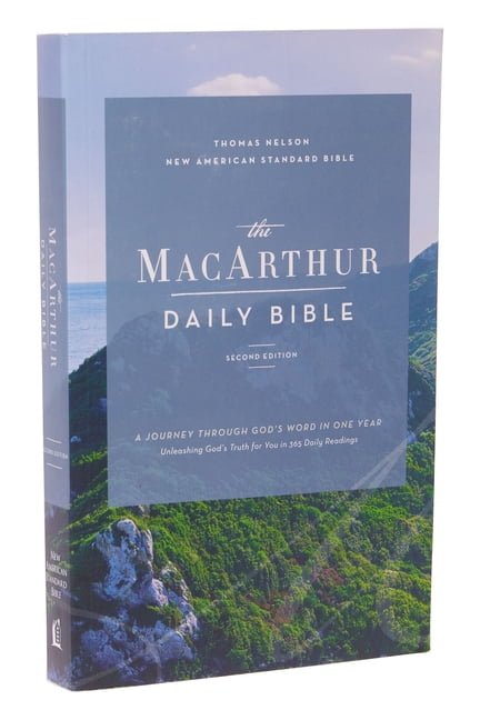 Thomas Nelson NASB MacArthur Daily Bible, 2nd Edition, Study New ...