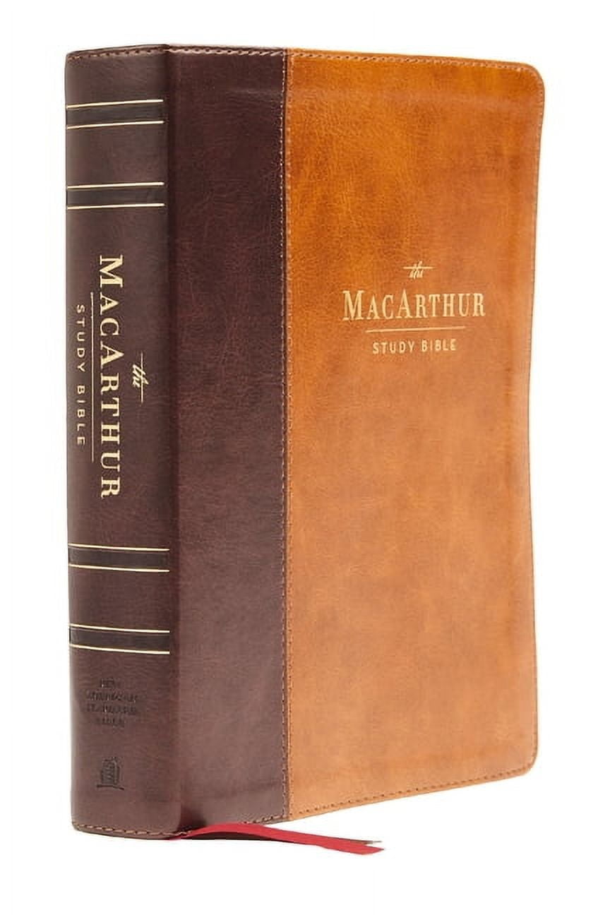 Nasb, MacArthur Study Bible, 2nd Edition, Leathersoft, Brown, Thumb ...