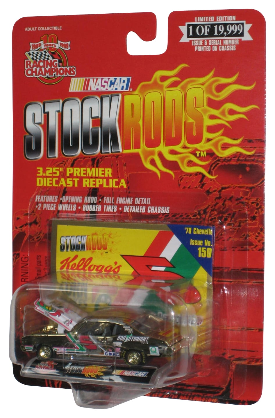 Nascar Racing Champions (1999) Stock Rods 3.25" Gold Premier Diecast ...