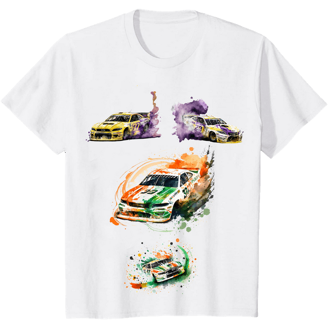 Nascar Racing Graphic Shirt Youth T-Shirt Size 6-7 - Walmart.com