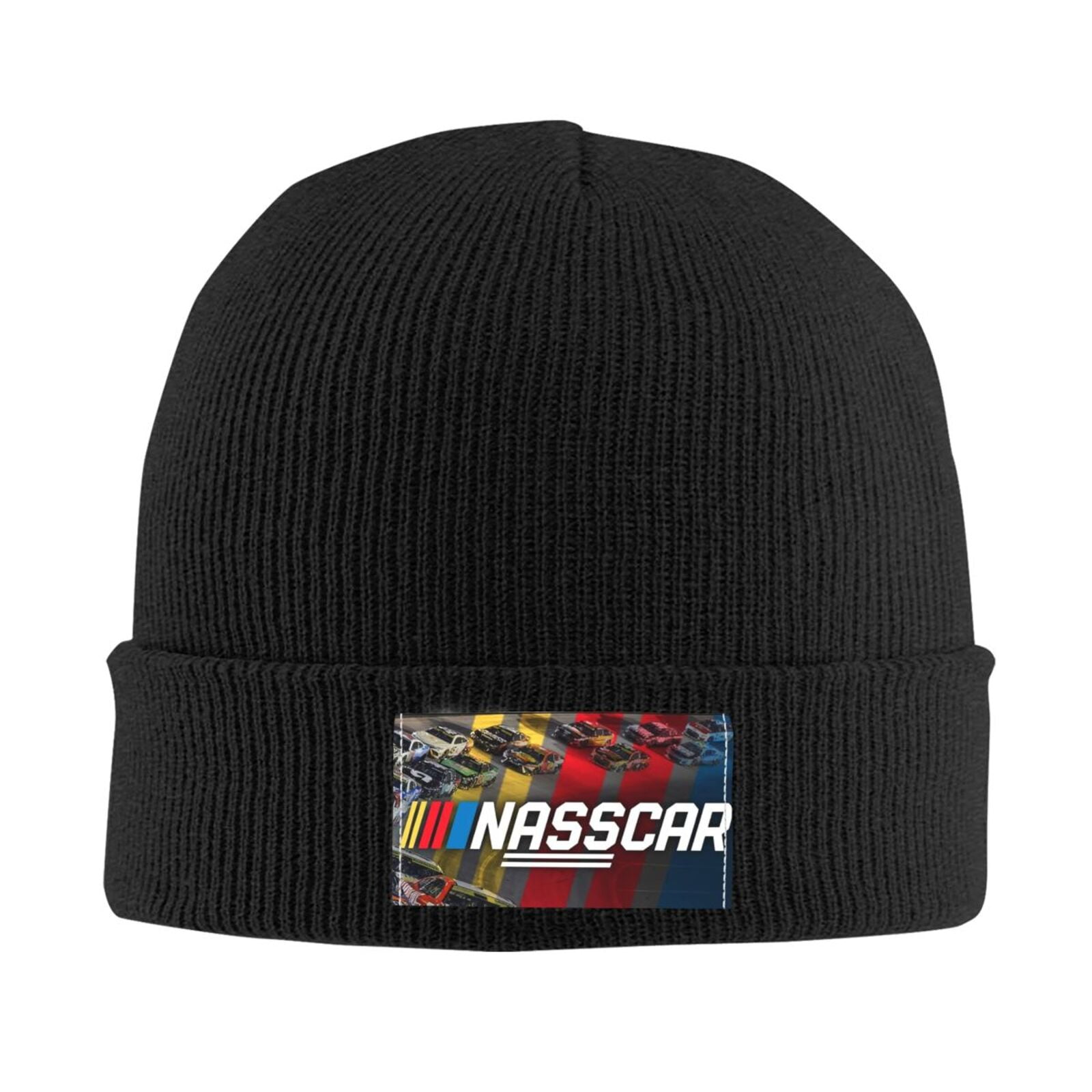 Nascar Woolen Knit Cap Beanie Knit Hats Funny Beanie Hat Winter Slouchy ...