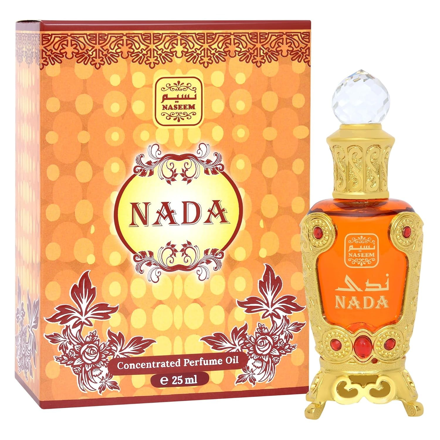 Naseem Nada Perfume Oil 25ml - Luxurious Floral, Vanilla Musk ...